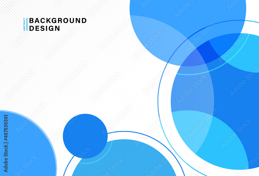Abstract bright blue circles background with circle lines. Modern ... Abstract bright blue circles background with circle lines. Modern ...