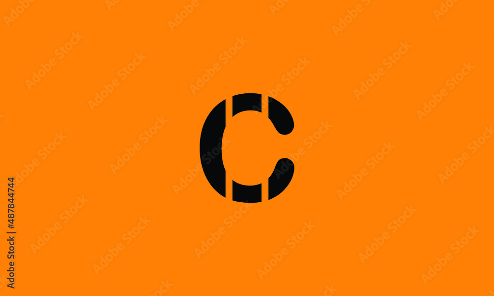 Letter C icon design. Creative modern letters icon, Premium vector ...