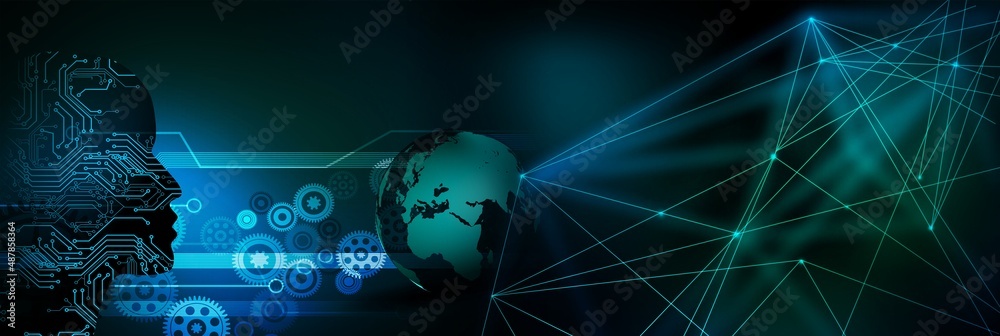 technology background Stock Illustration | Adobe Stock