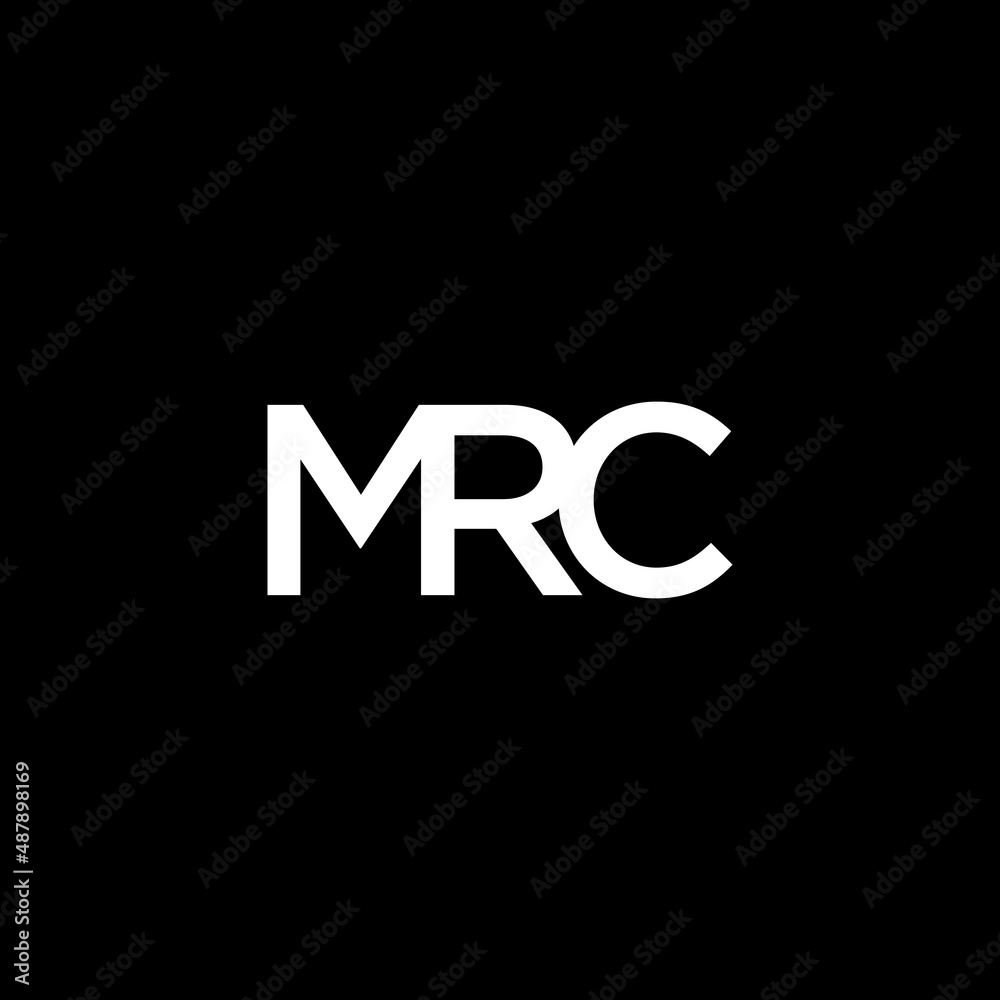 Letter MRC simple monogram logo design Stock Vector | Adobe Stock