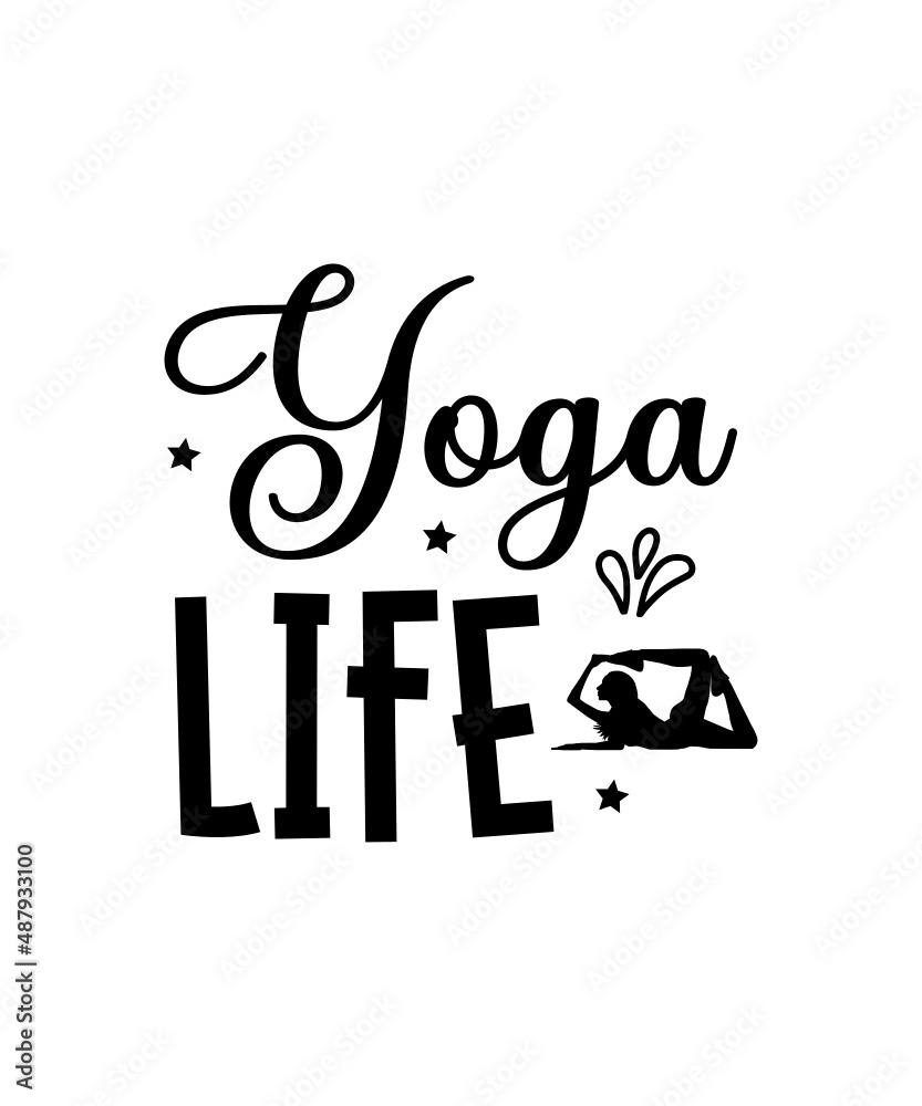 Yoga SVG Bundle, Meditation Svg files for Cricut, Mindfulness Svg Cut ...