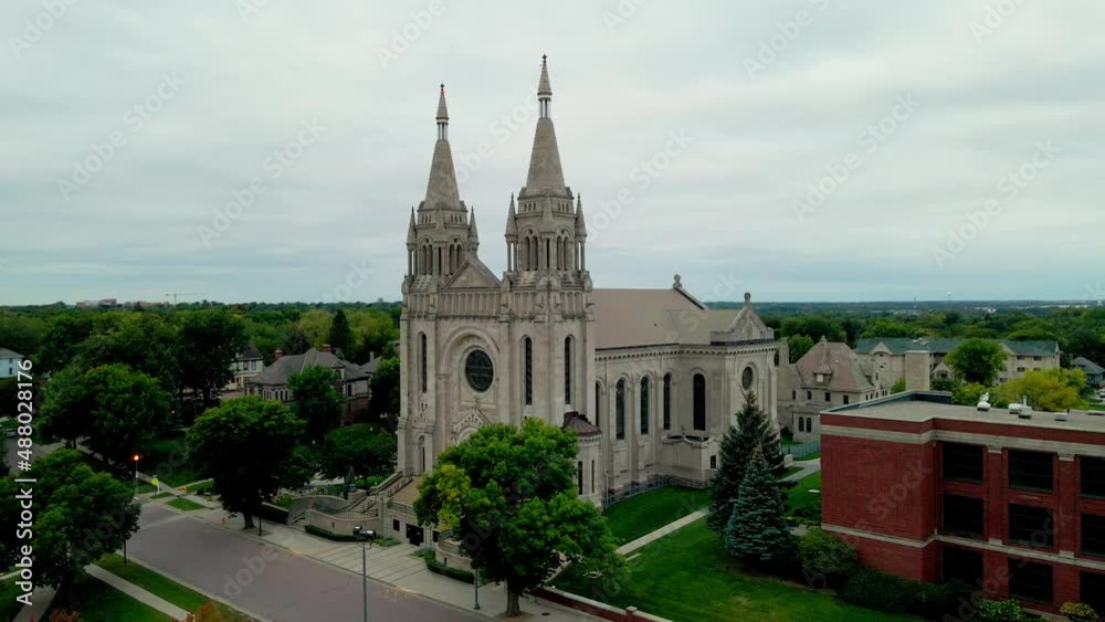 Majestic well maintained church building with immaculate landscaping ...