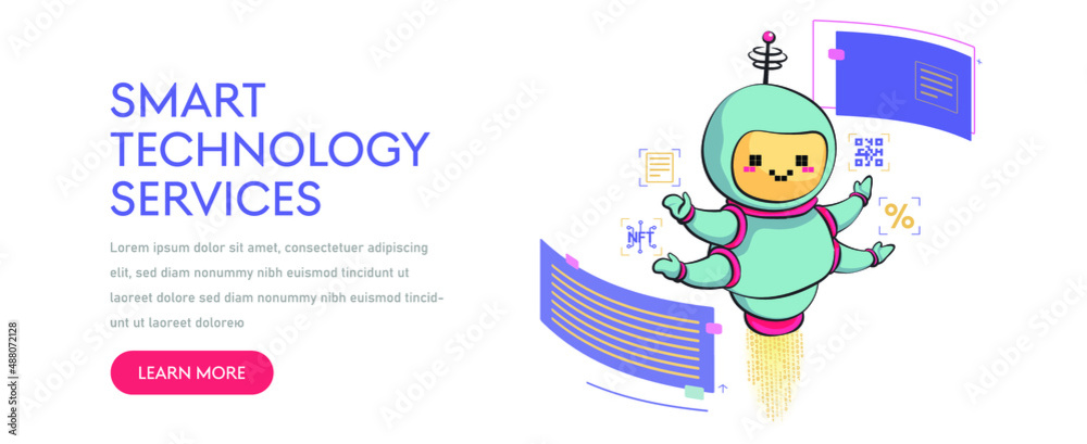Chatbot Concept Baner Ai Robot Assistant Online Customer Support Chatting With Chatbot App