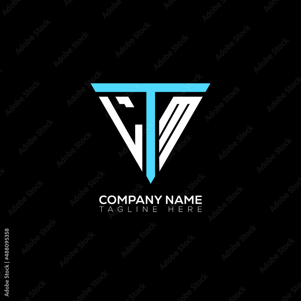 LTM letter logo design on black background.LTM creative initials letter ...