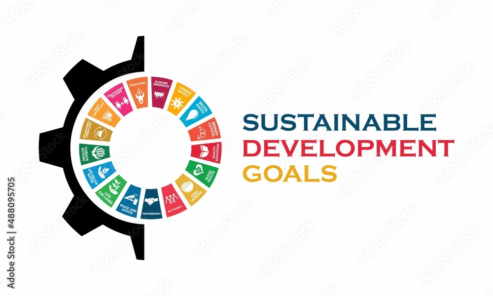 Sustainable Development Goals Logo Stock Vector Adobe Stock
