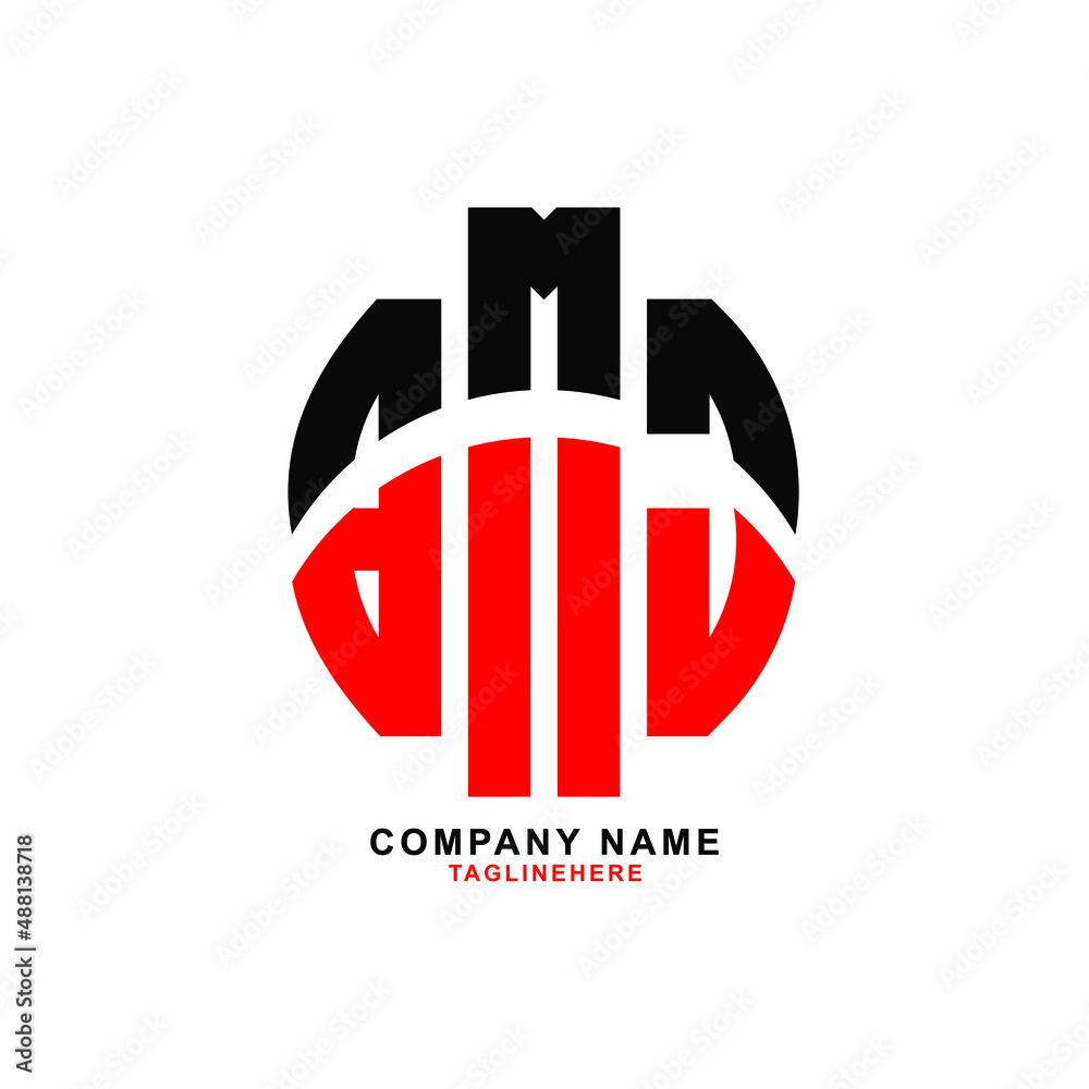 Bmj Letter Design Bmj Letter Logo Design With White Background Bmj