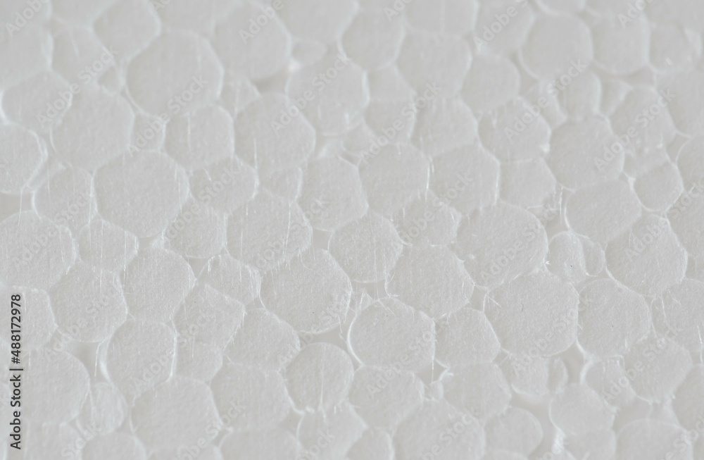 plastic foam texture background. foam box Stock Photo | Adobe Stock