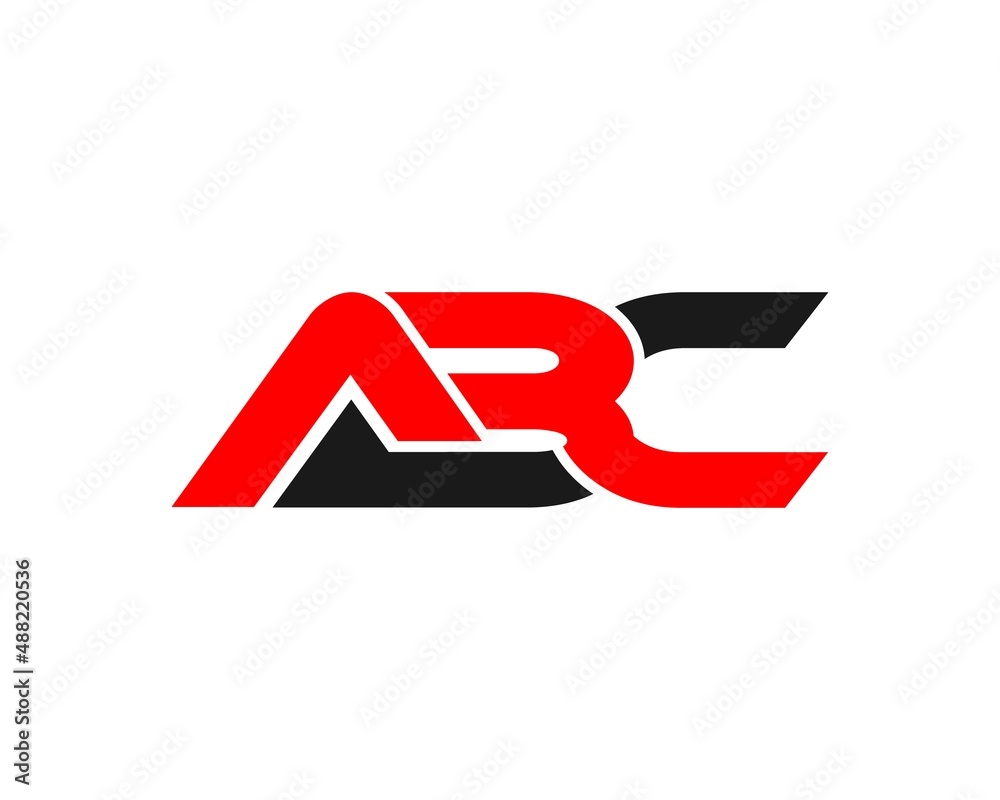 ABC Letter Logo Alphabet Design Concept Vector Symbol. Stock Vector ...