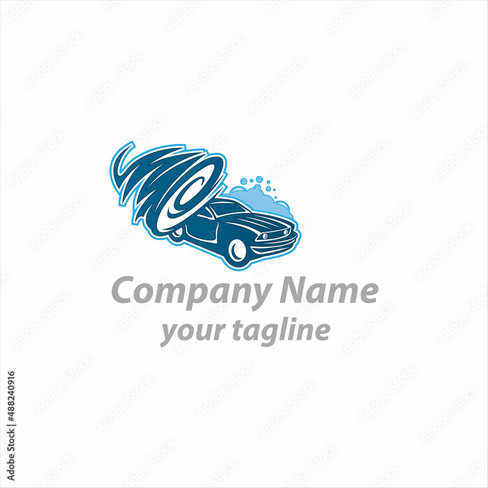 Car Wash logos vector concept design, Automotive Cleaning logo Template ...