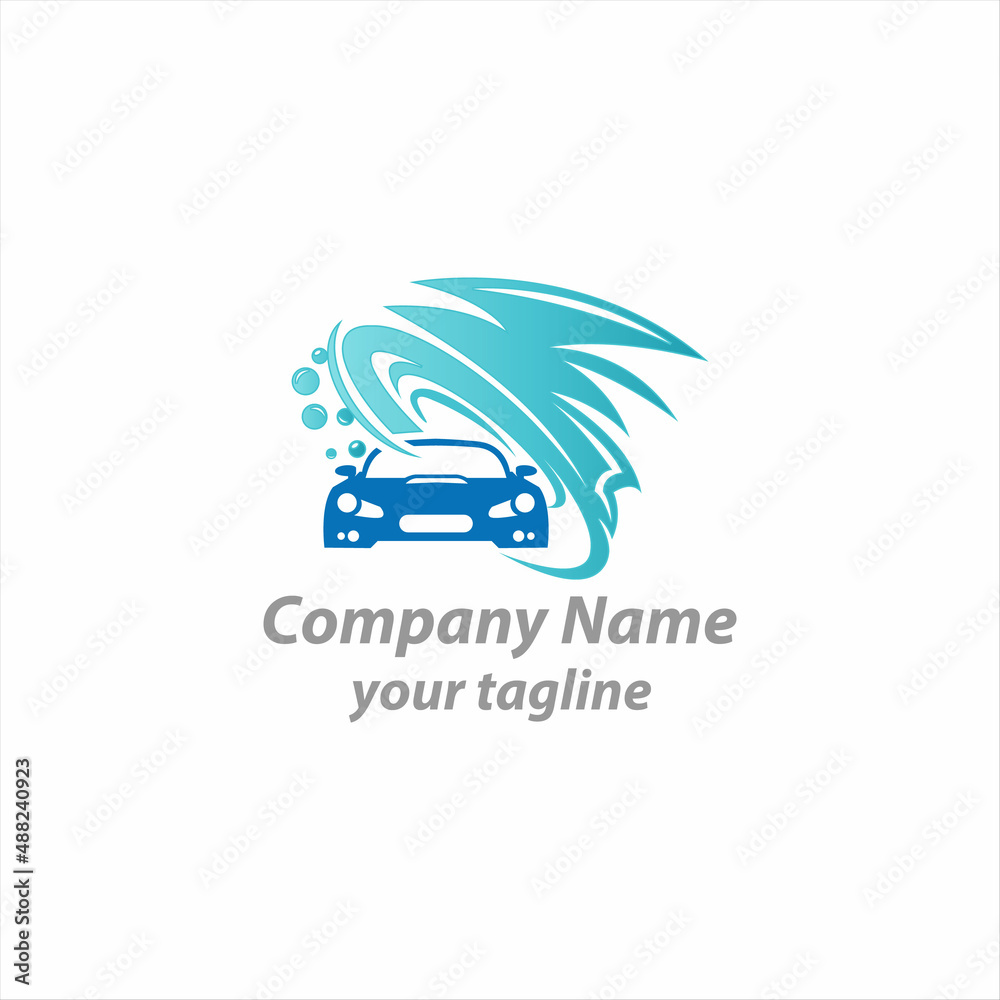 Car Wash logos vector concept design, Automotive Cleaning logo Template ...