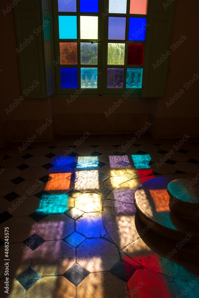 Sunlight Through Window On Floor