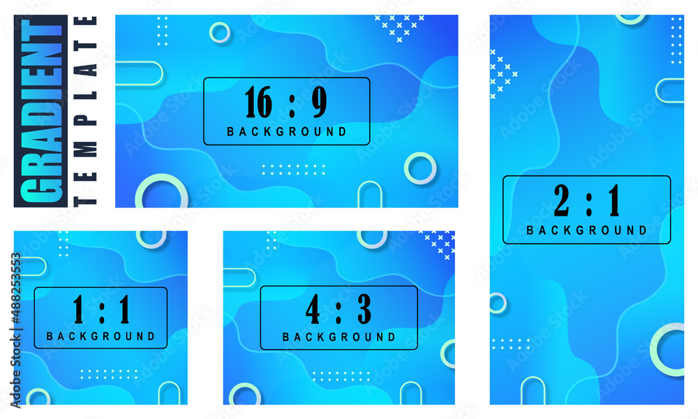 Blue navy abstract background with dynamic fluid ornament effect ...