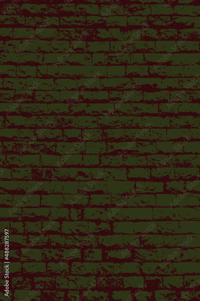 brick building wall. Interior of a modern loft. Background for design ...