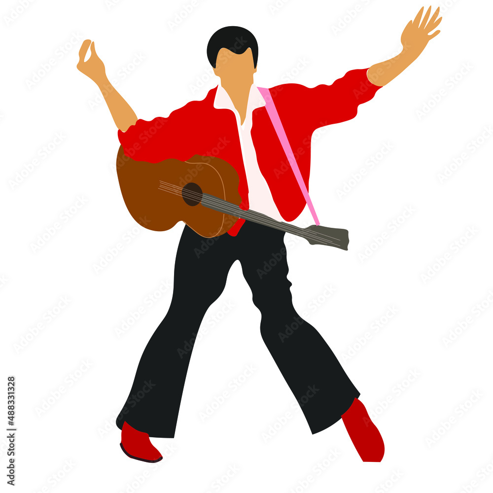 Free Elvis Presley Vector Vector Download Elvis Vector Stock