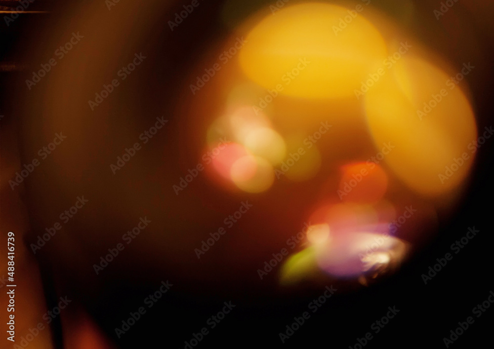 Overlay light effect for photo and mockups. Colored Film Burn Light ...