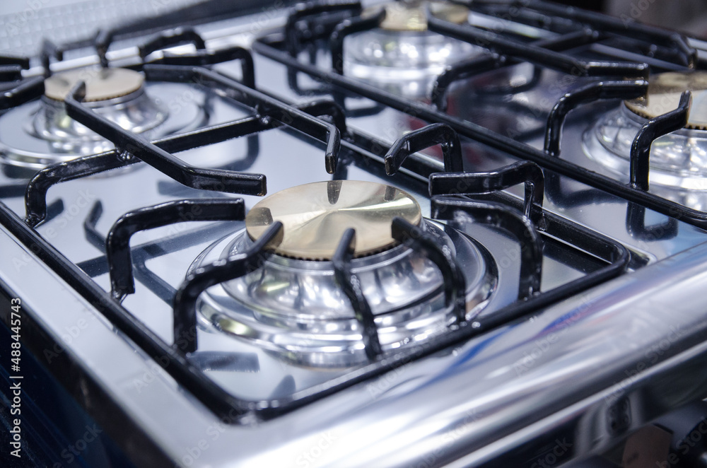 gas stove burner Stock Photo | Adobe Stock