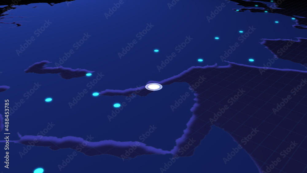 Global connectivity from Dubai to other major cities around the world ...