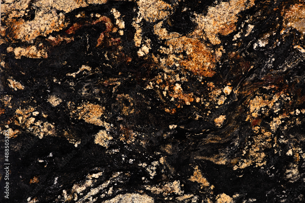 Stylish Black Sedna - granite background, texture in elegant colors as ...