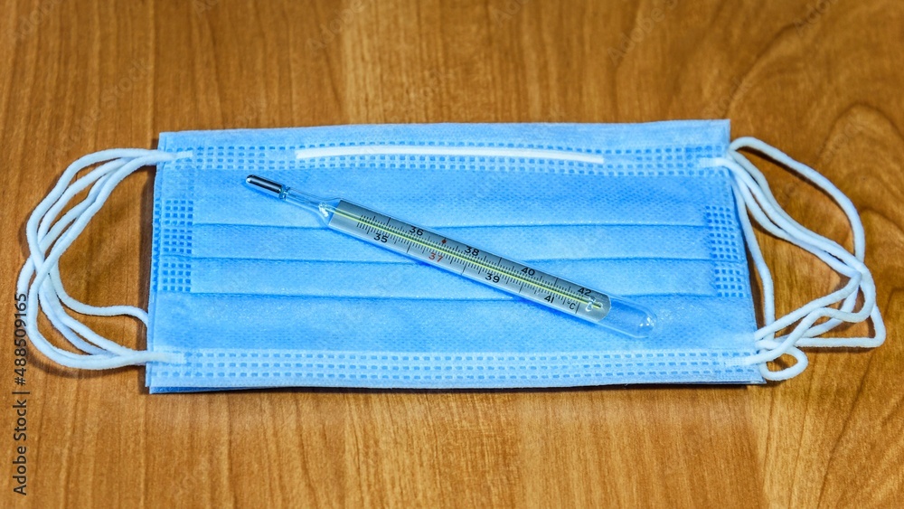 Medical masks that protect a person's respiratory tract from infection ...