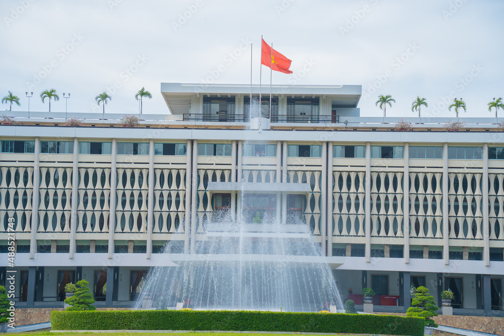 Independence Palace in Ho Chi Minh City, Vietnam. Independence Palace ...