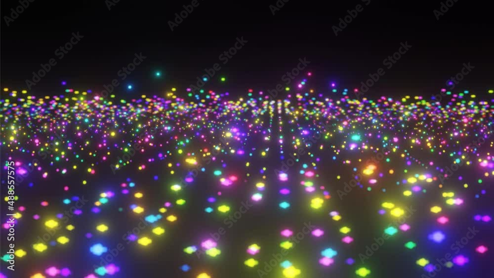 Dancing Illuminations and Lights, Background Videos in Live Venues (4K ...