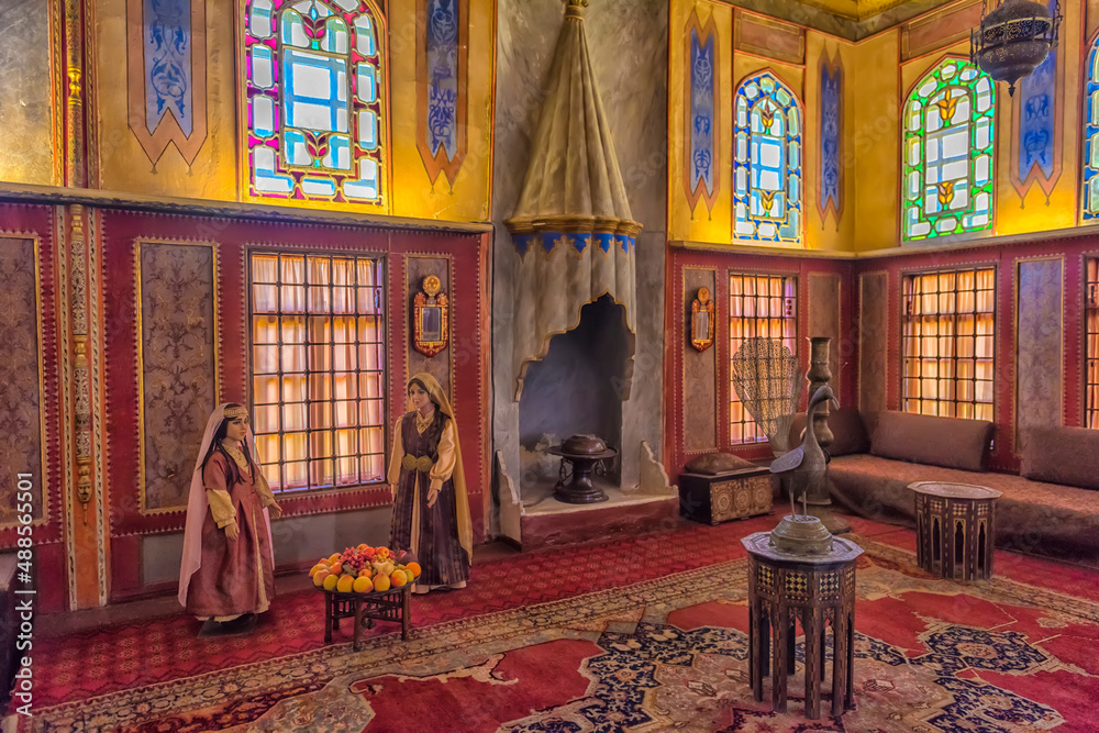 The Khan's Palace. It was built in the 16th century, decorated in ...