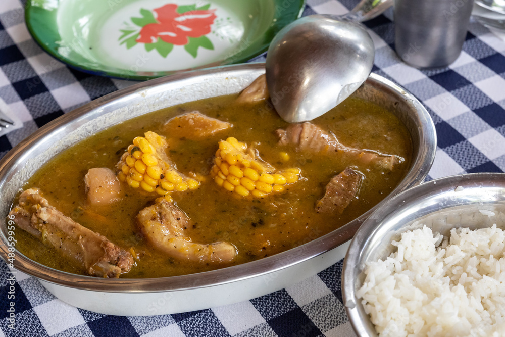 Sancocho - typical Dominican Republic Meal Stock Photo | Adobe Stock