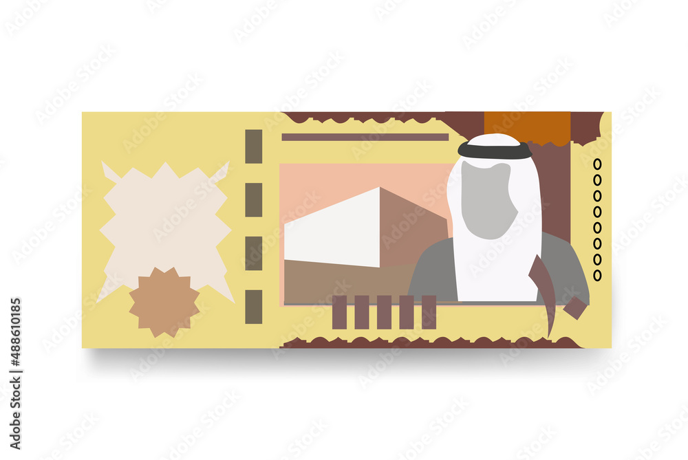 Vecteur Stock Saudi Riyal Vector Illustration. Saudi Arabia money set ...