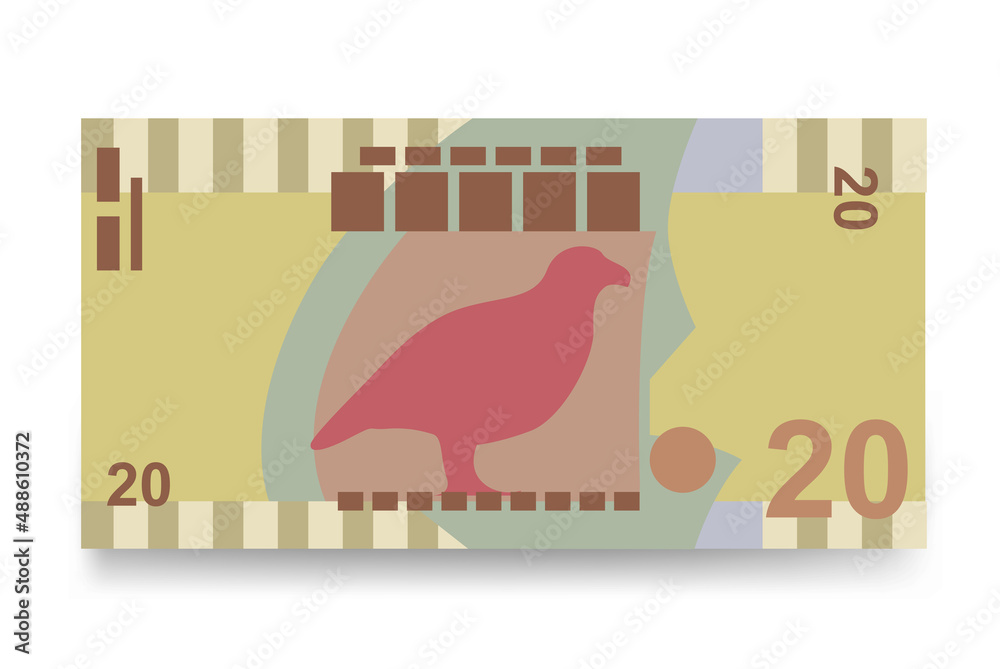 Samoan Tala Vector Illustration. Samoa money set bundle banknotes ...