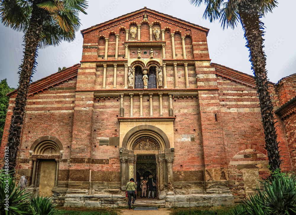 Vezzolano Abbey is an outstanding architectural complex of medieval ...