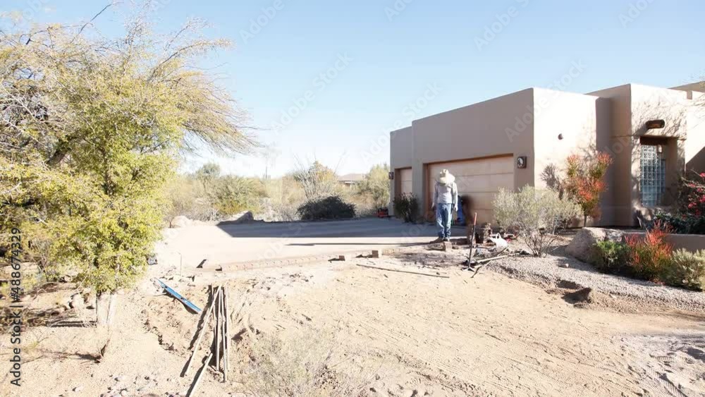 Pavers Being Installed Stock Video | Adobe Stock
