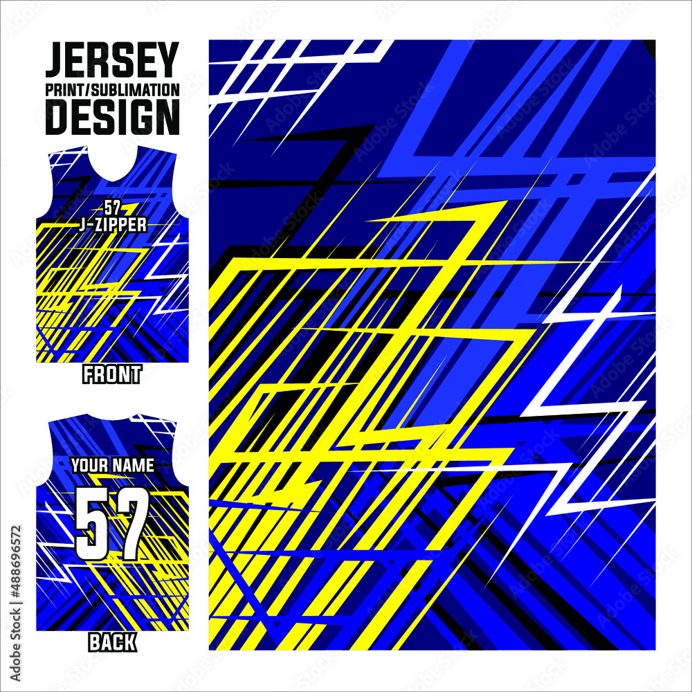 vector abstract design pattern for sublimation printing jersey fabric ...