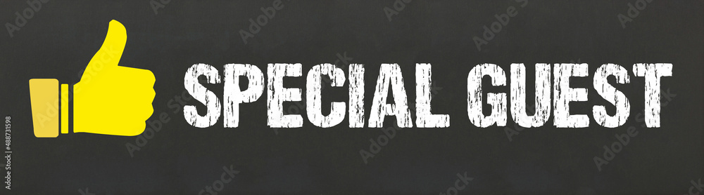 Special Guest Stock Illustration | Adobe Stock