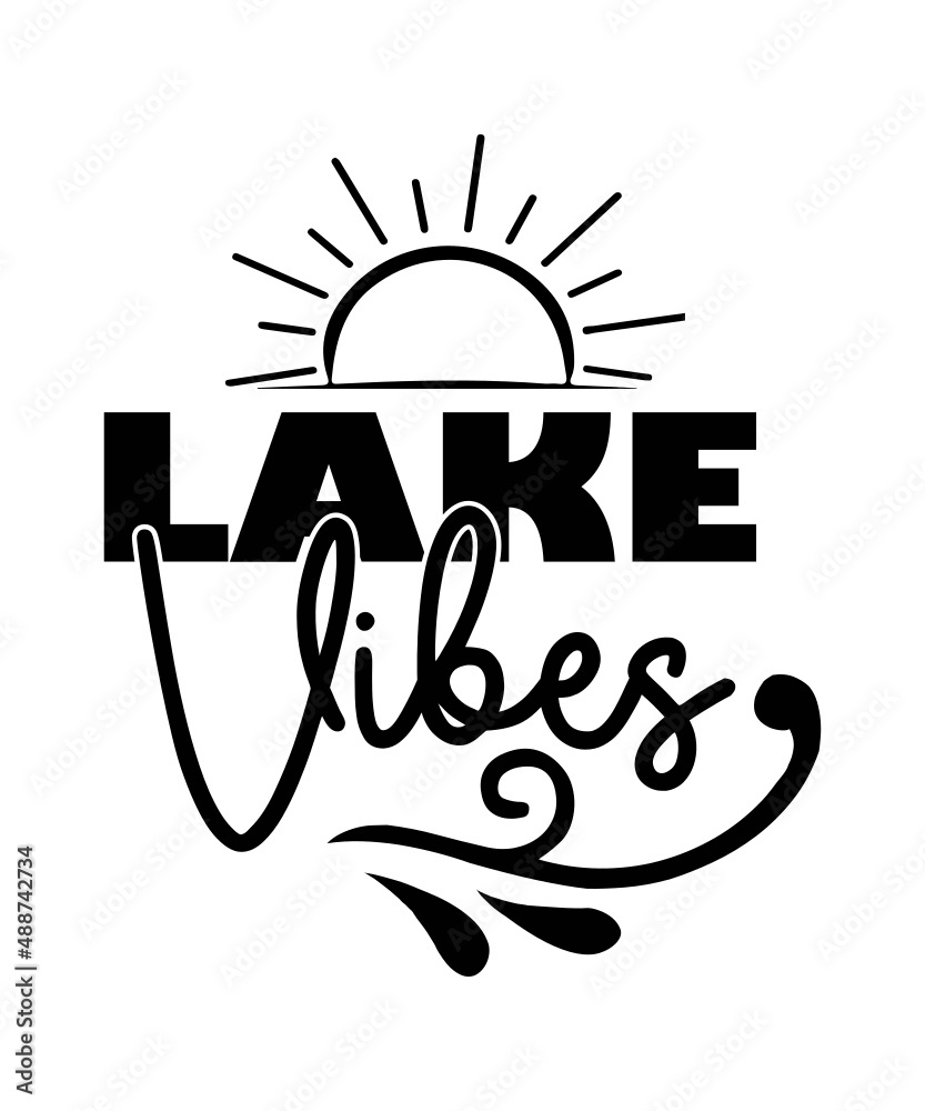 Lake Quotes SVG Bundle, Lake SVG Bundle, Lake SVG Files for Cricut ...