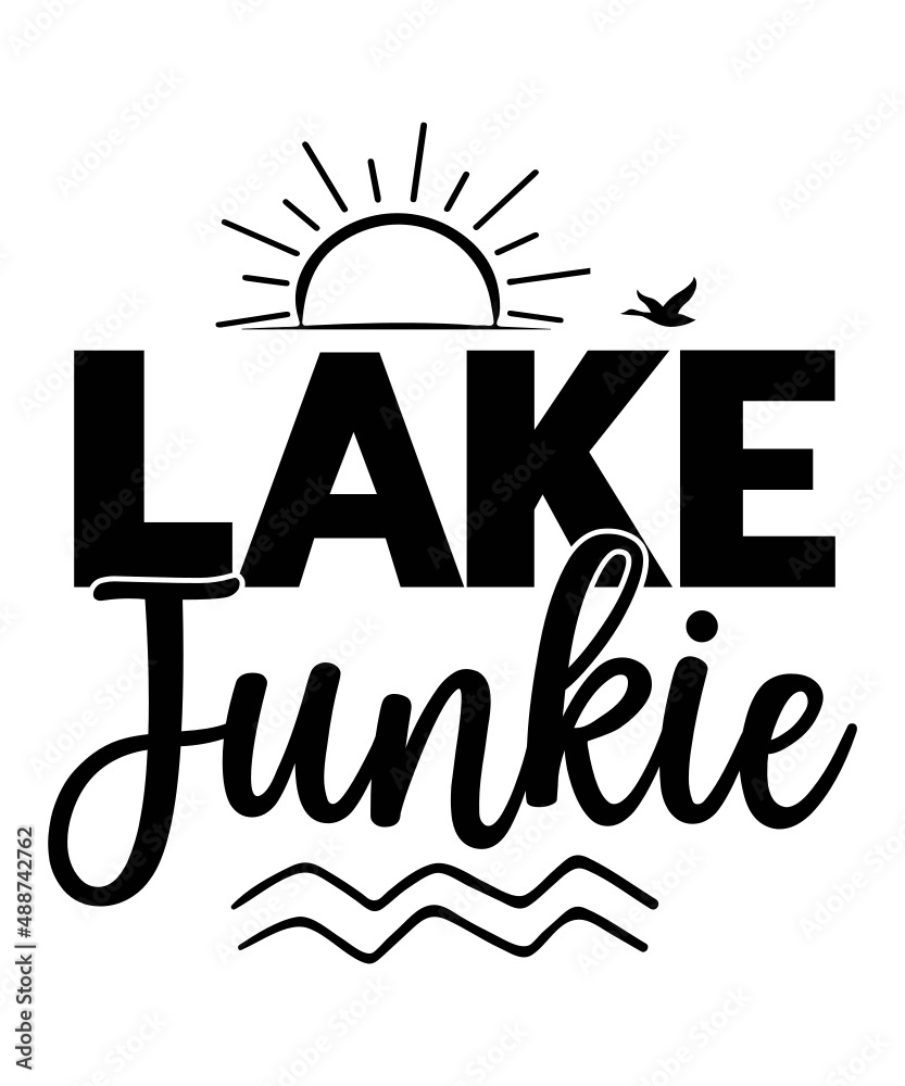 Lake Quotes SVG Bundle, Lake SVG Bundle, Lake SVG Files for Cricut ...