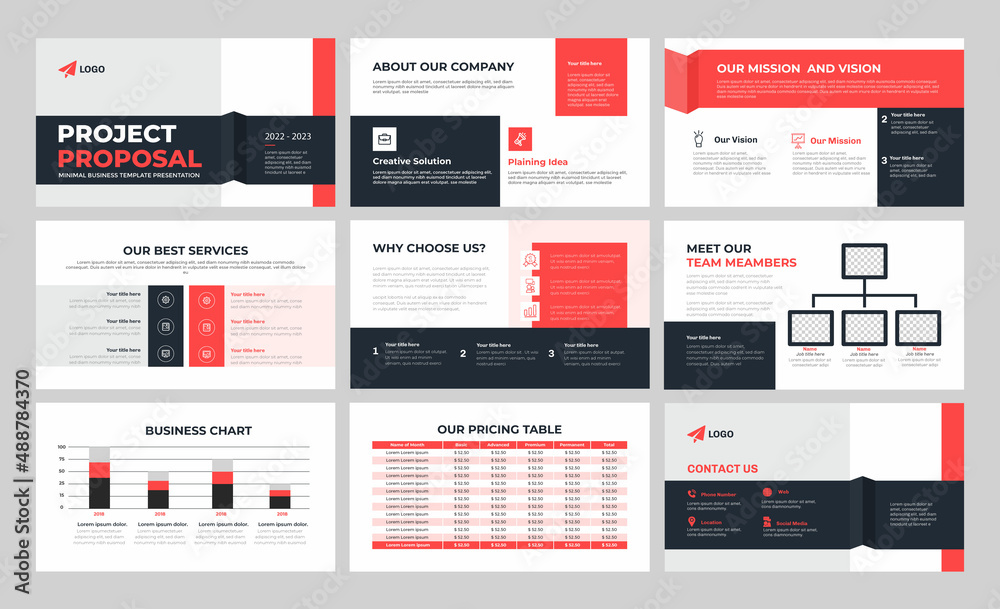 Project proposal Presentation Design and Project proposal Tamplate ...
