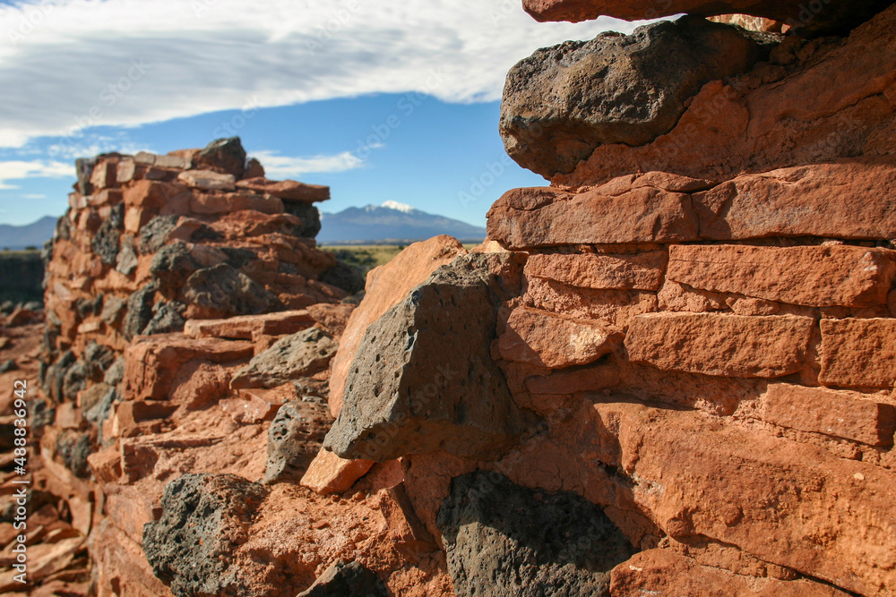 Anasazi Sinagua Native American Stone Houses in the Arizona Desert ...