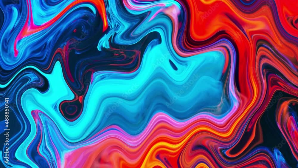 3840x2160. Colorful abstract liquid marble texture, fluid art. Very ...