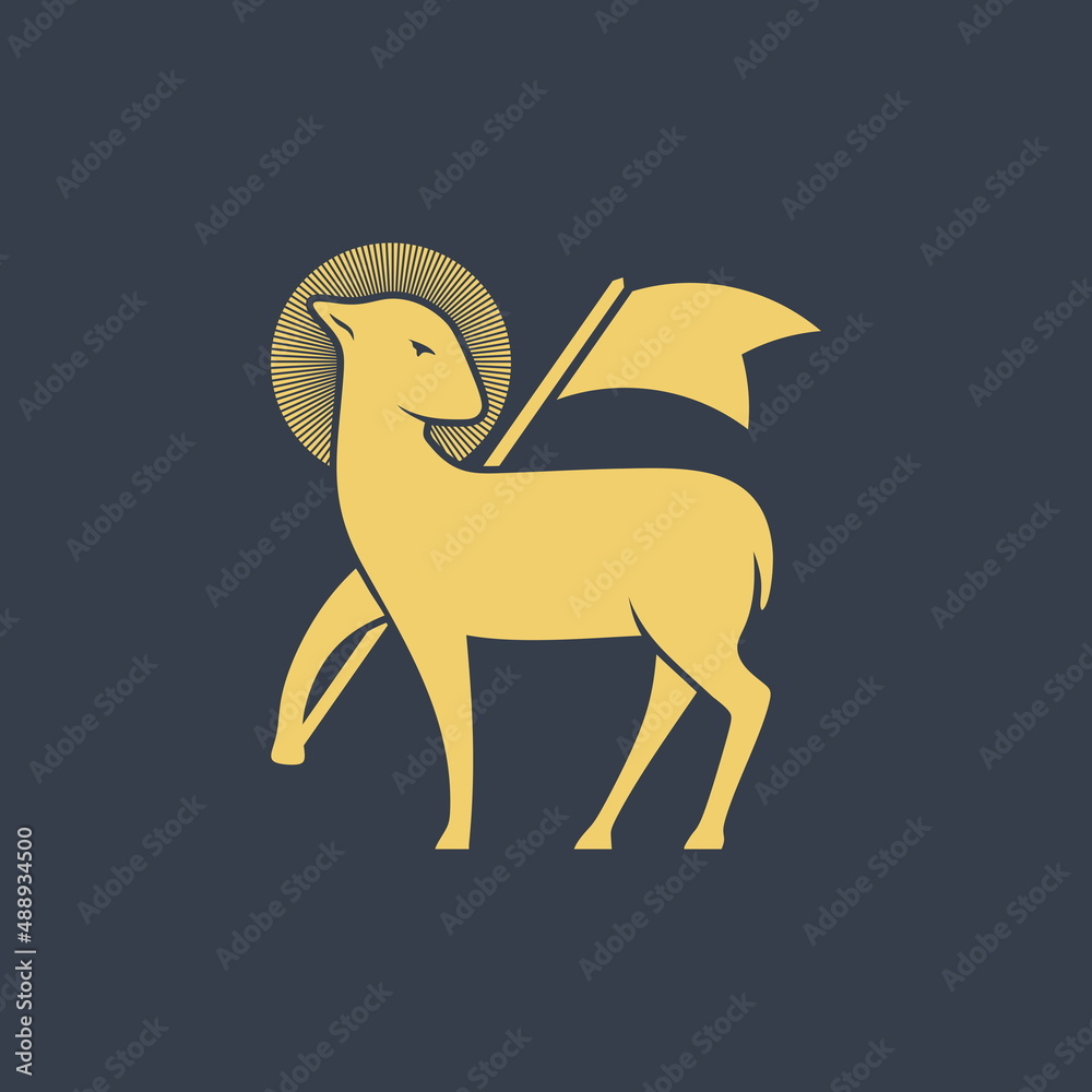 The Lamb of God is a symbol of Jesus Christ crucified for our sins ...