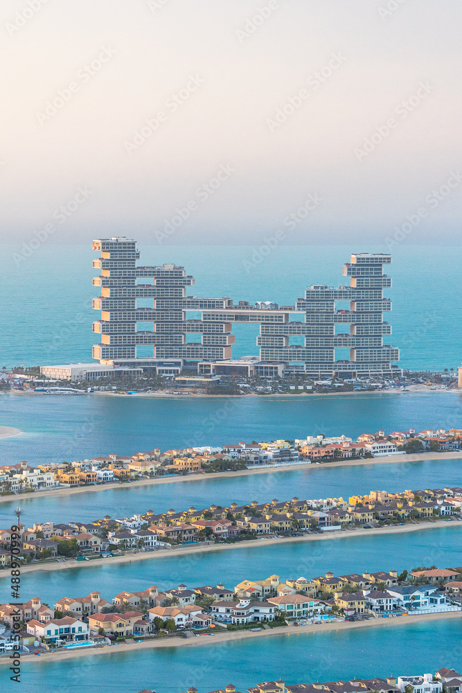 The Royal Atlantis residence located on the Palm Jumeirah islands in ...