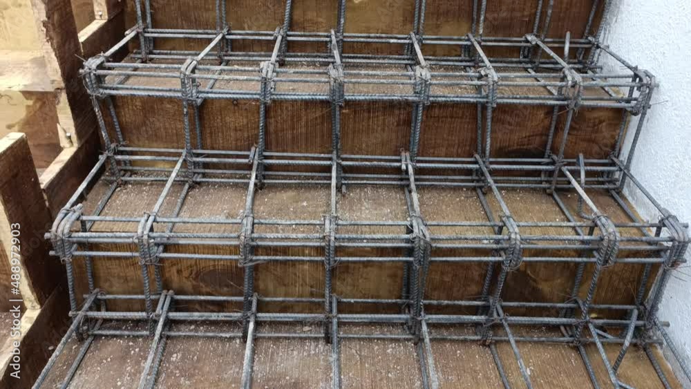 Stair Formwork Installation Plywood and Steel, The Art of Concrete ...