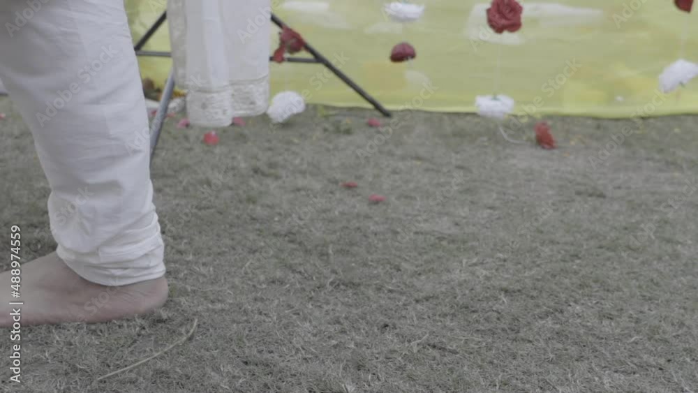 Rituals of an Indian Traditional wedding ceremony. Hinduism culture ...