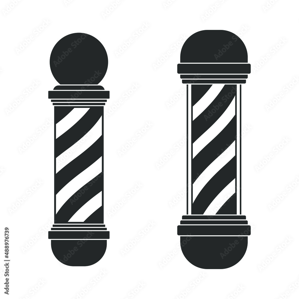 Original Barber Pole Vector