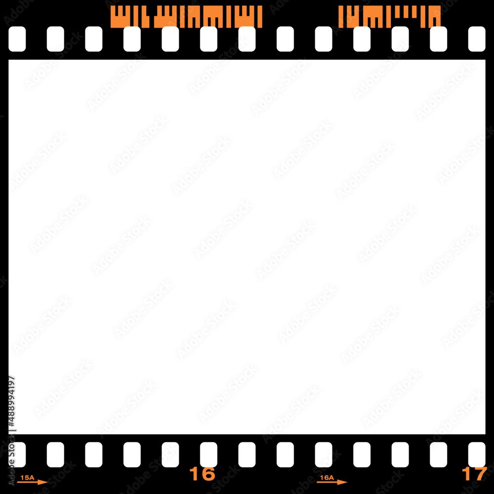 Set of Social stories film frame templates with space for your text or ...