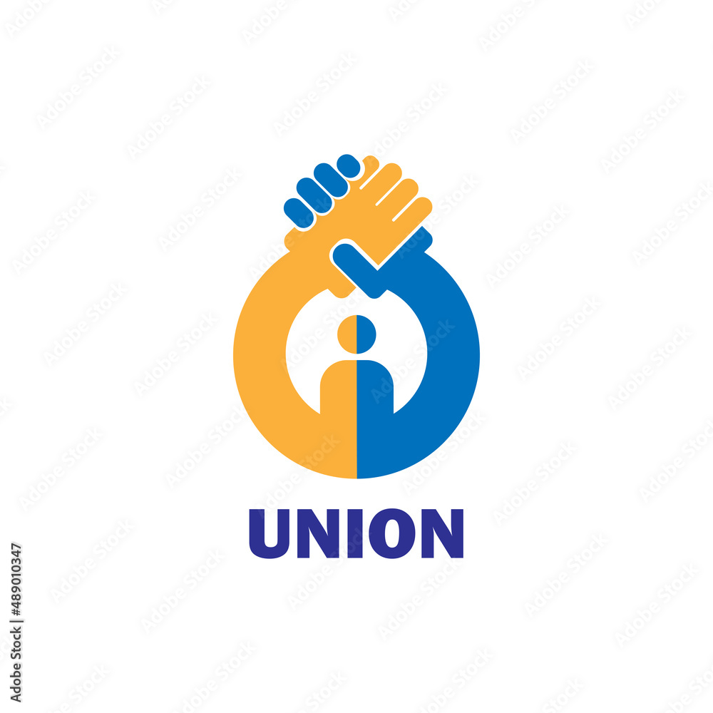 Modern union logo concept, vector illustration vector de Stock | Adobe ...