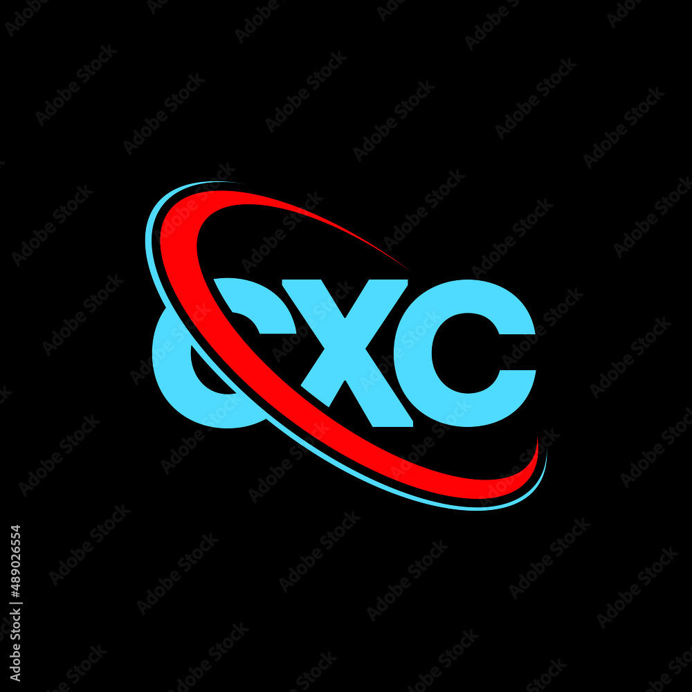 CXC logo. CXC letter. CXC letter logo design. Initials CXC logo linked ...