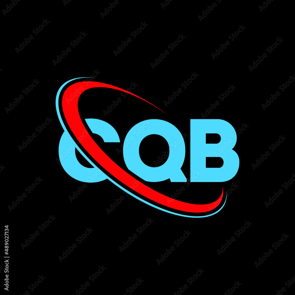 CQB logo. CQB letter. CQB letter logo design. Initials CQB logo linked ...
