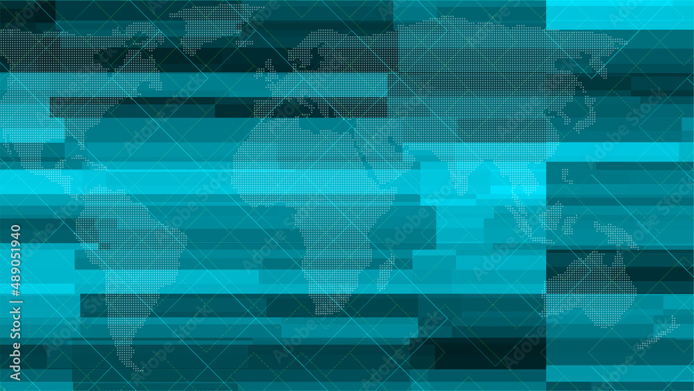 Technology news background animation. Stock Illustration | Adobe Stock