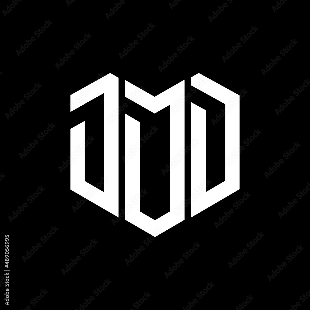 DDD letter logo design on black background.DDD creative initials letter ...