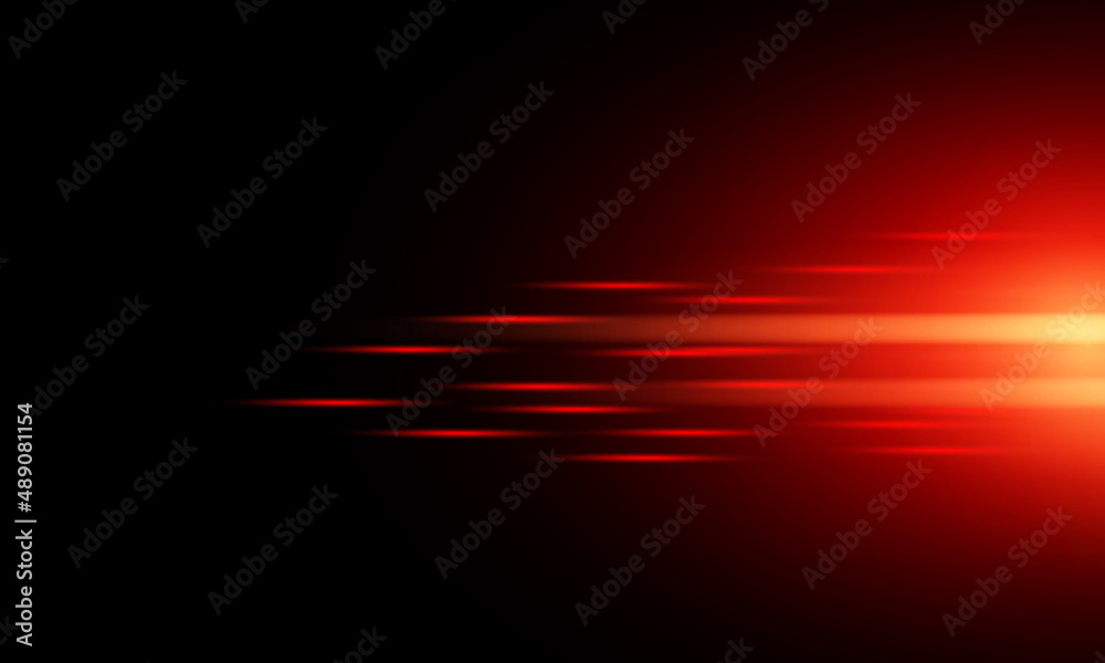 Red lines, rays. Film texture background with light bleed through on ...